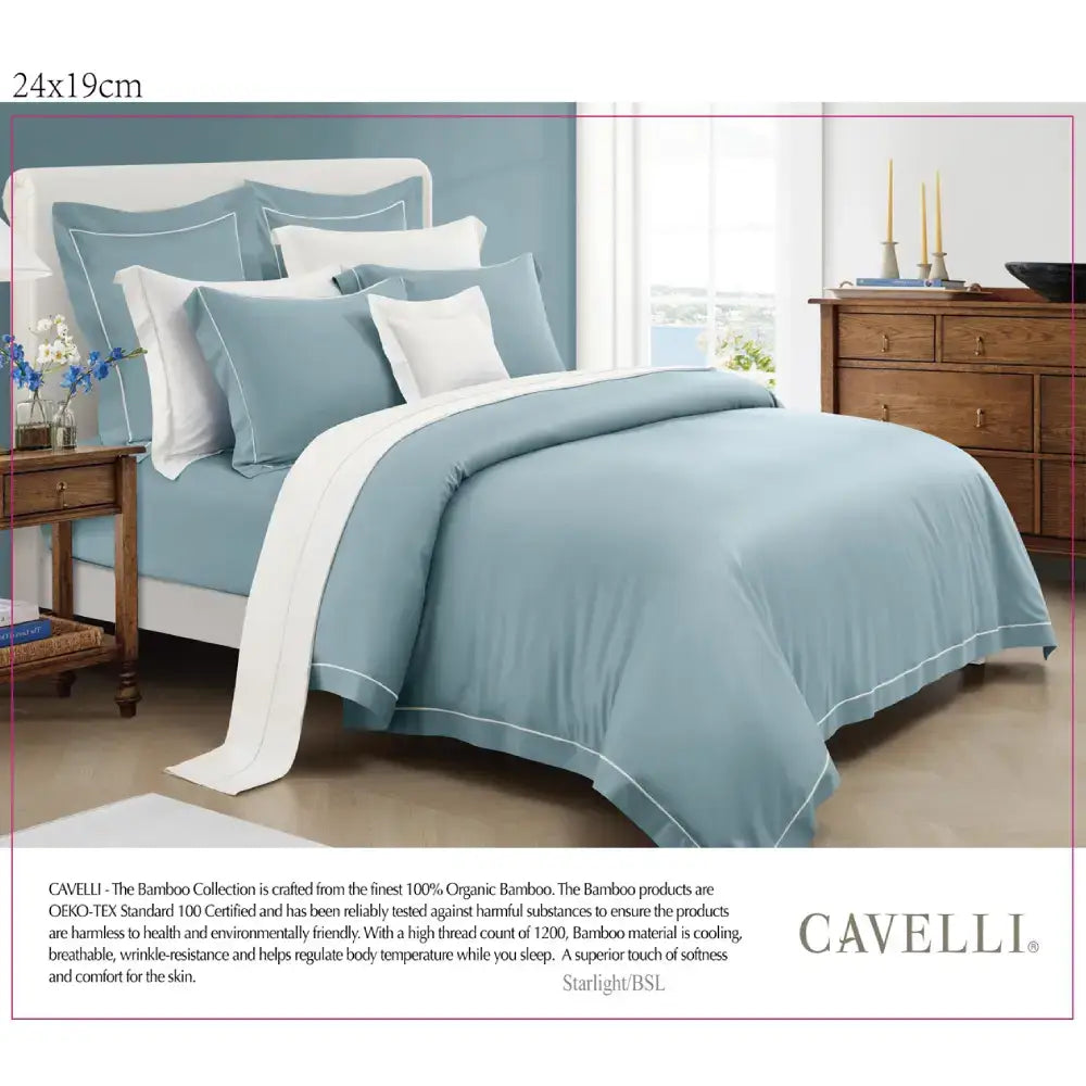The Bamboo - Bed Set - Starlight - Queen – Cavelli